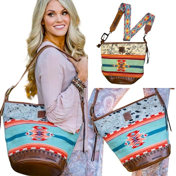 STS Ranchwear | Bags | Sts Ranchwear Phoenix Serape Crossbody Purse ...